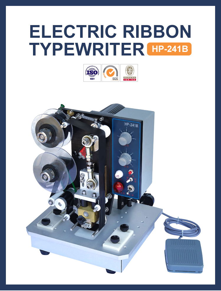 Desktop Ribbon Coder HP-241B - Buy HP241B Semi-aotomatic Coding Foil Machine, Coding machine ...